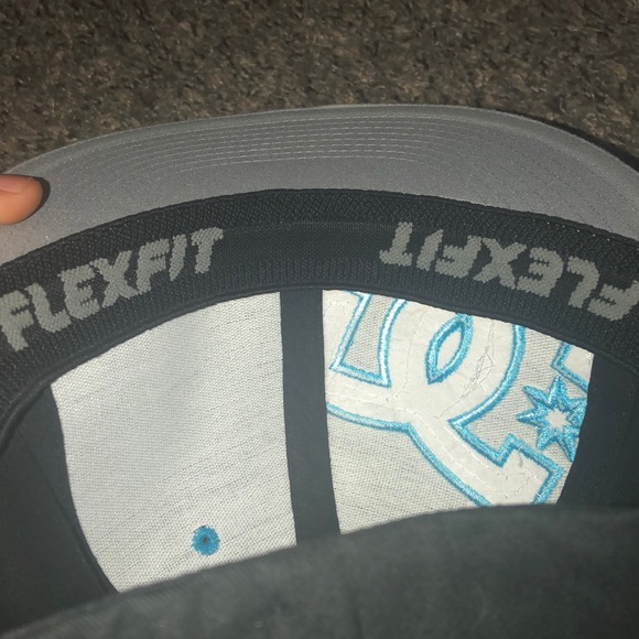 DC | Accessories | Dc Hat Black Light Blue Grey | Poshmark